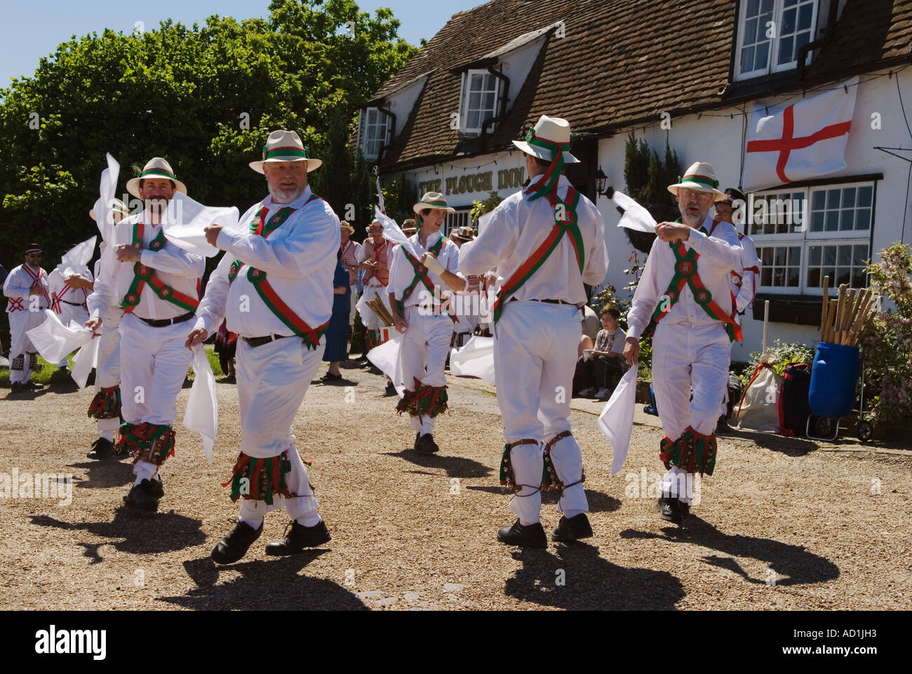 Thaxted Morris dance festival. Morris dancing traditional English ...