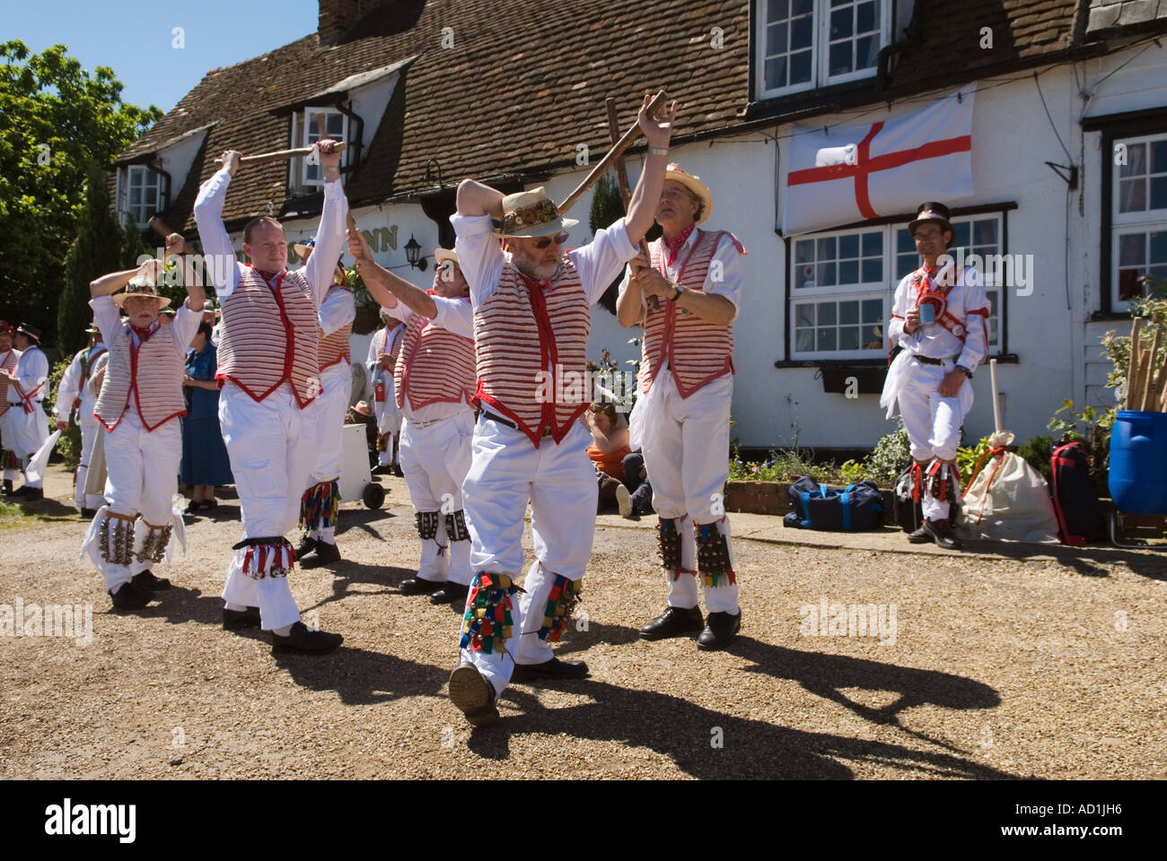 Thaxted Morris dance folklore dancing UK. Traditional English country ...