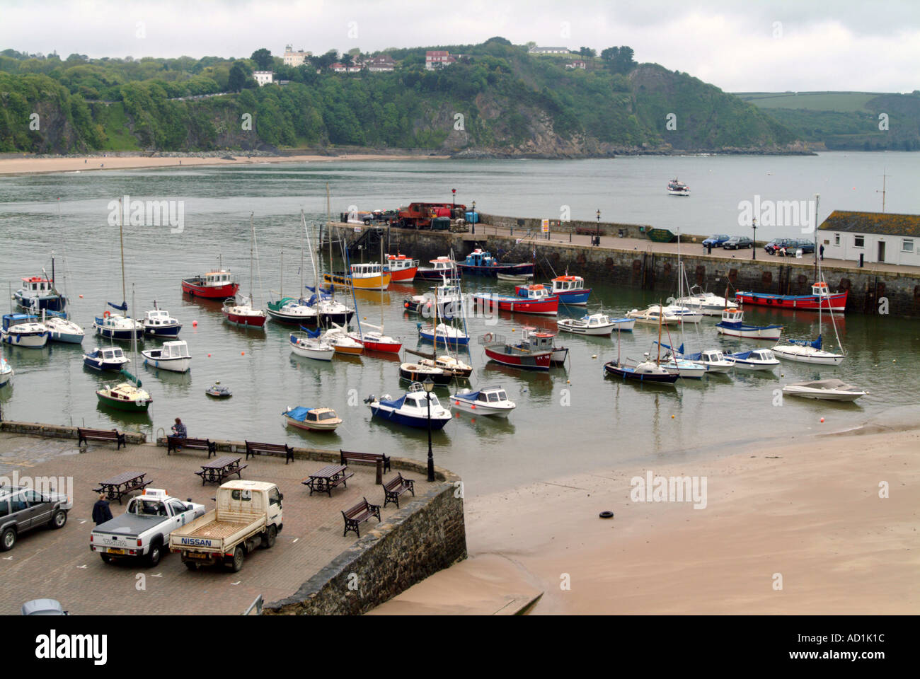 Tenby jetty hi-res stock photography and images - Alamy