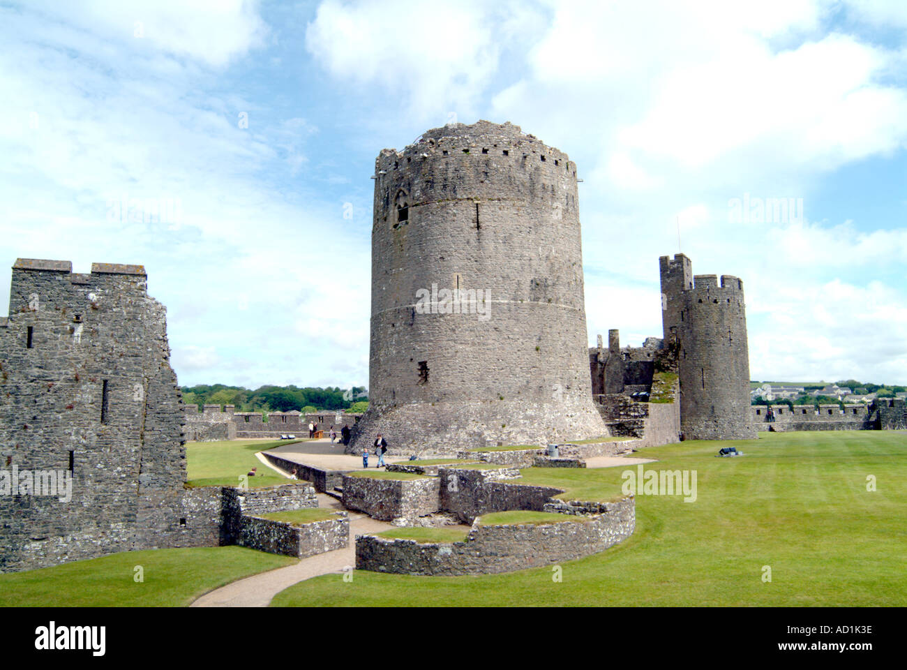 Pembroke castle wogan hi-res stock photography and images - Alamy