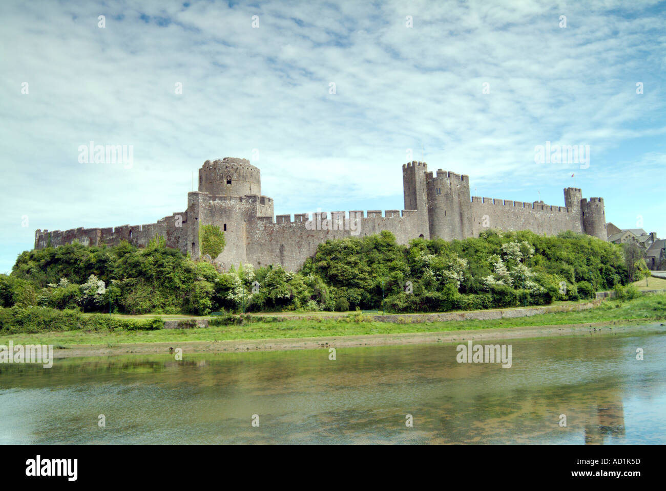 Pembroke castle wogan hi-res stock photography and images - Alamy