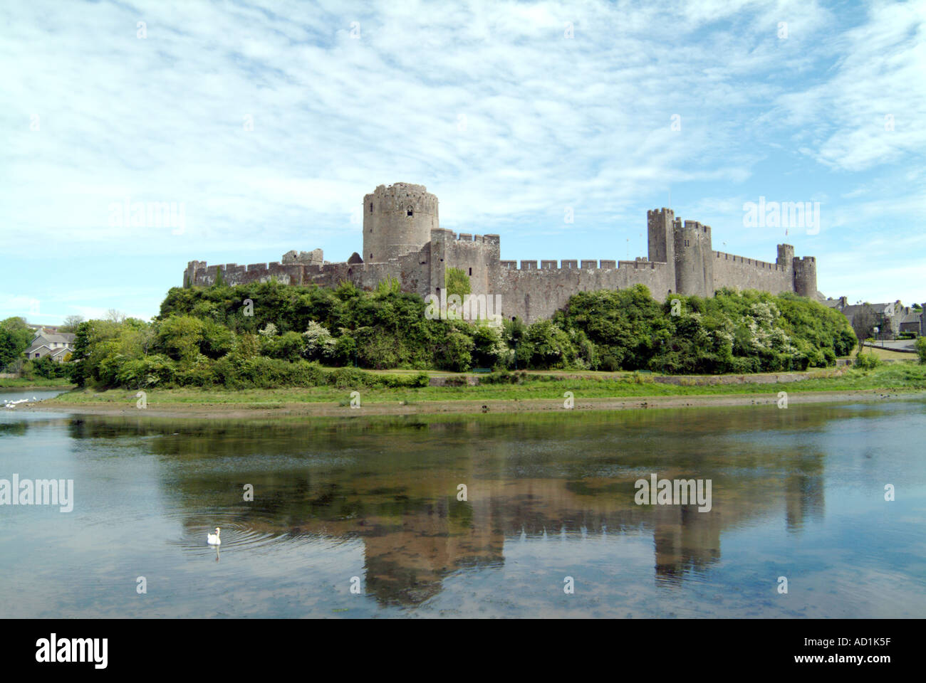 Pembroke castle wogan hi-res stock photography and images - Alamy