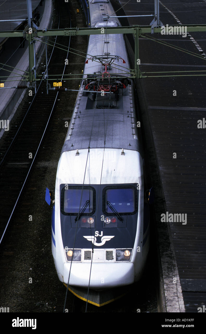 Swedish high speed train hi-res stock photography and images - Alamy