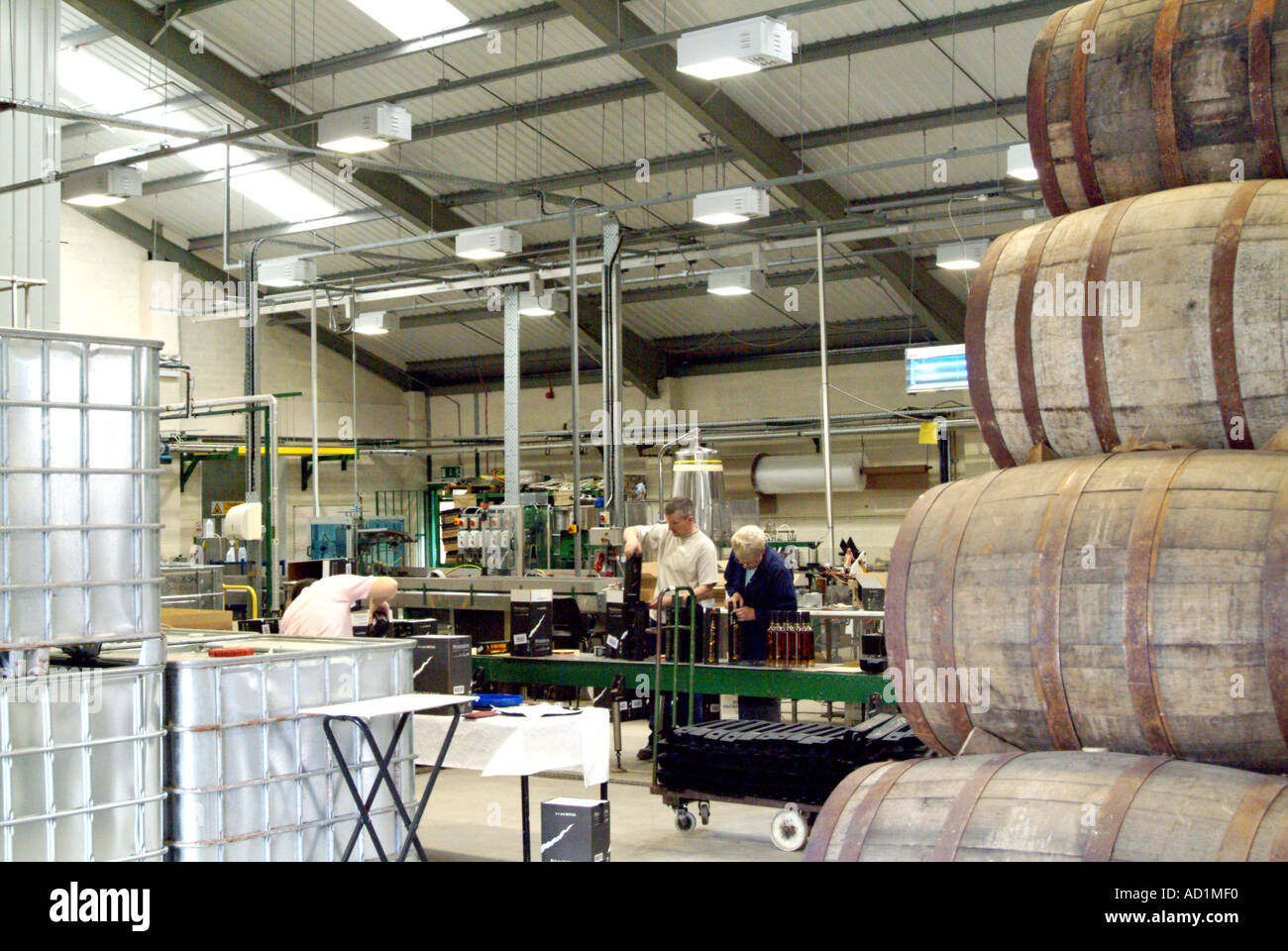 Penderyn Welsh Whiskey Company Stock Photo - Alamy