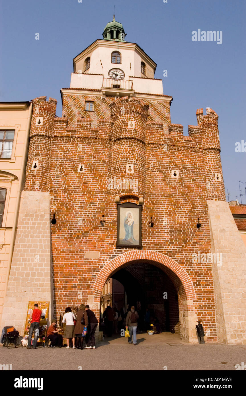 Krakow gate lublin hi-res stock photography and images - Alamy