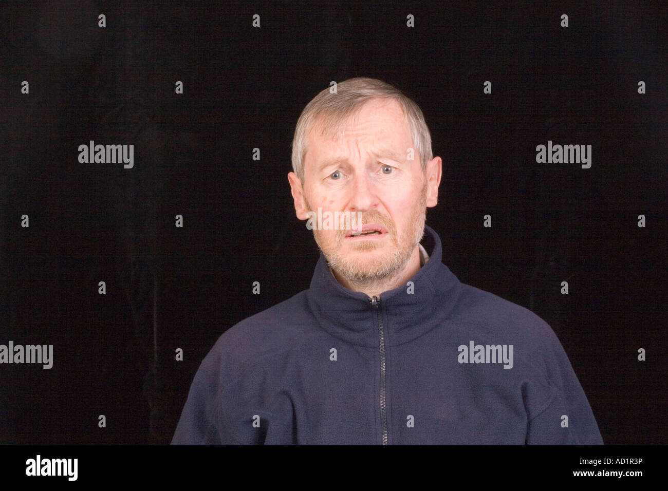 Man looking confused Stock Photo - Alamy