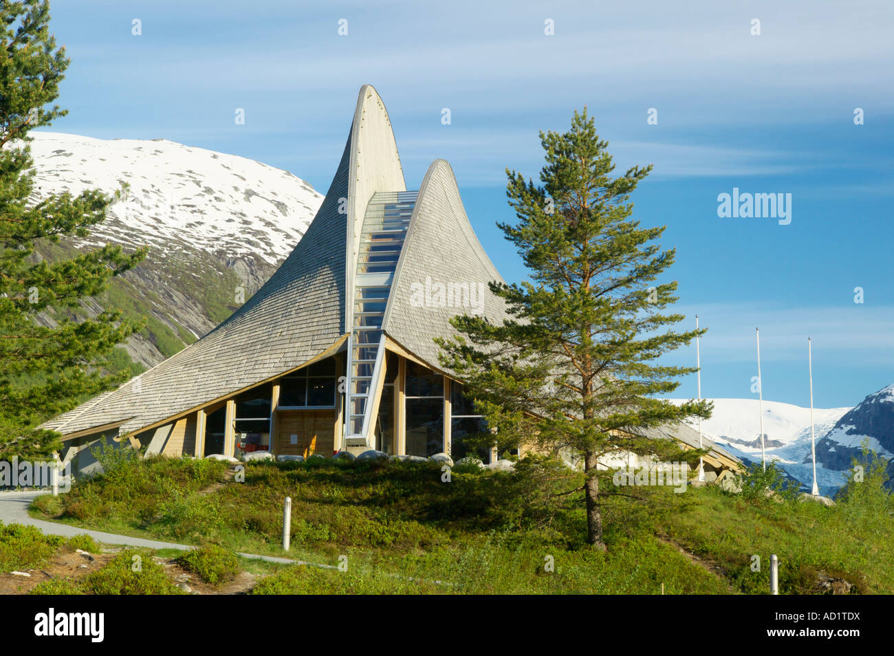 The Breheimsenteret Jostedal Glacier Visitor Centre Jostedalen Luster ...