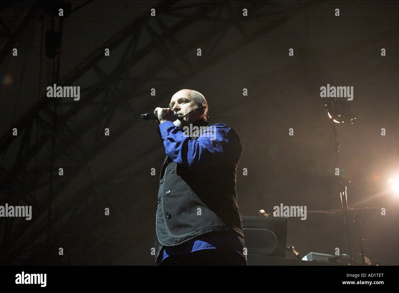 Peter Gabriel band Eden Project Cornwall The Warm Up Tour Summer 07 ...