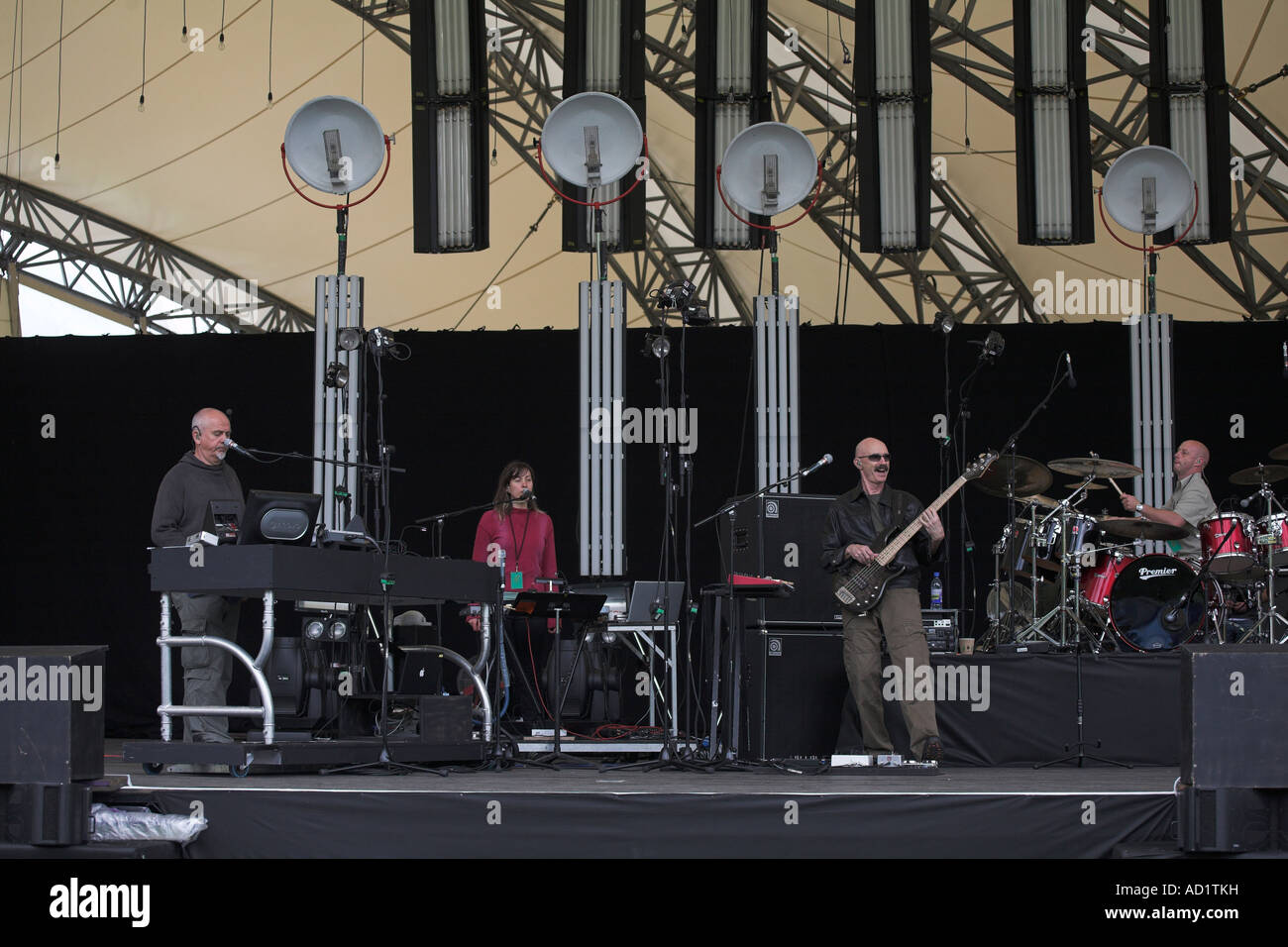 Peter Gabriel band Eden Project Cornwall The Warm Up Tour Summer 07 ...