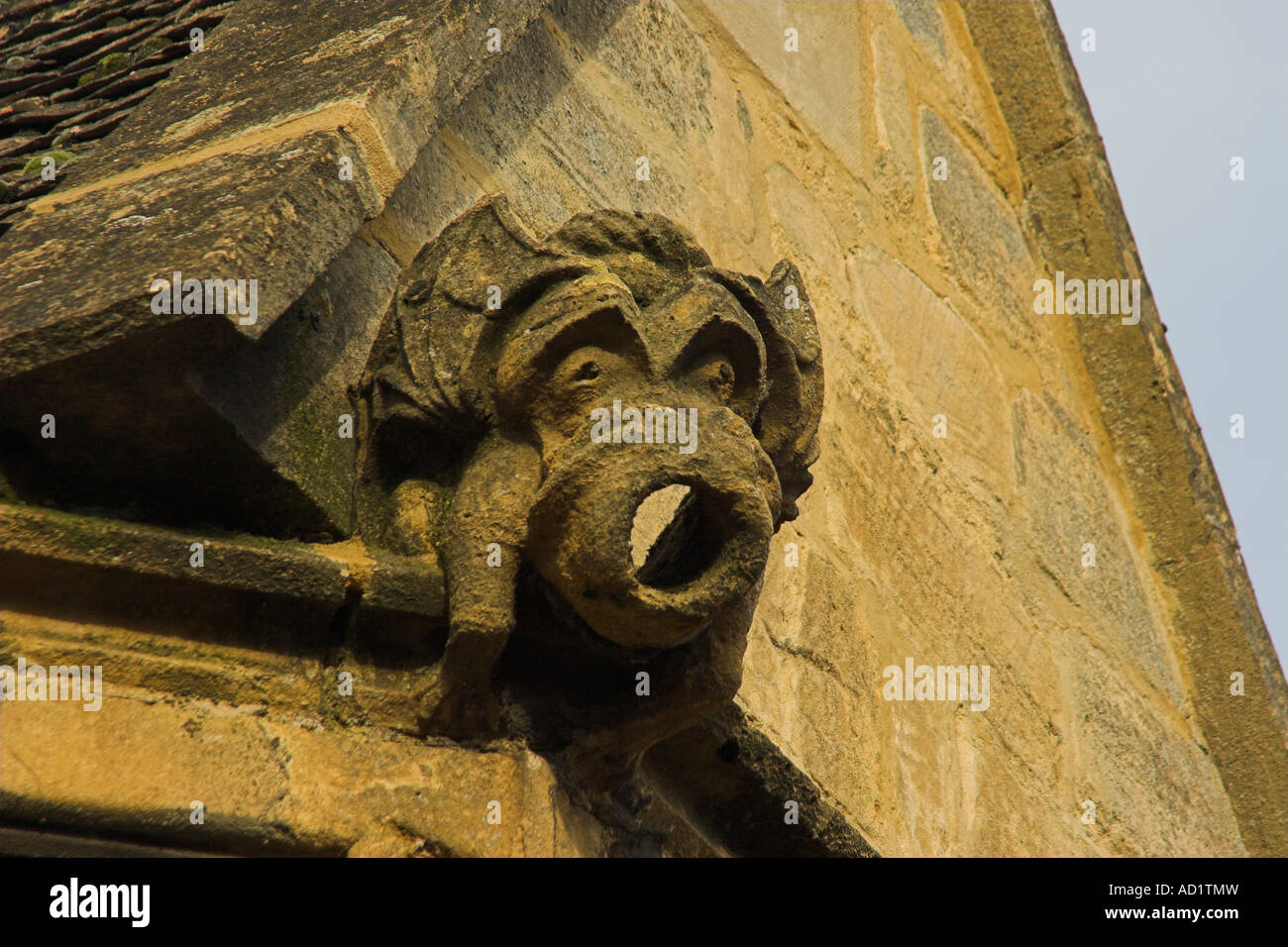 Gargoyle water spout hi-res stock photography and images - Alamy