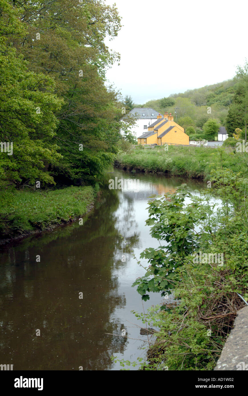 Lawrenny Pembrokeshire Wales Stock Photo - Alamy