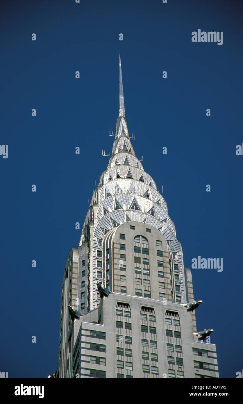 chrysler building manhatten new york city new york Stock Photo - Alamy
