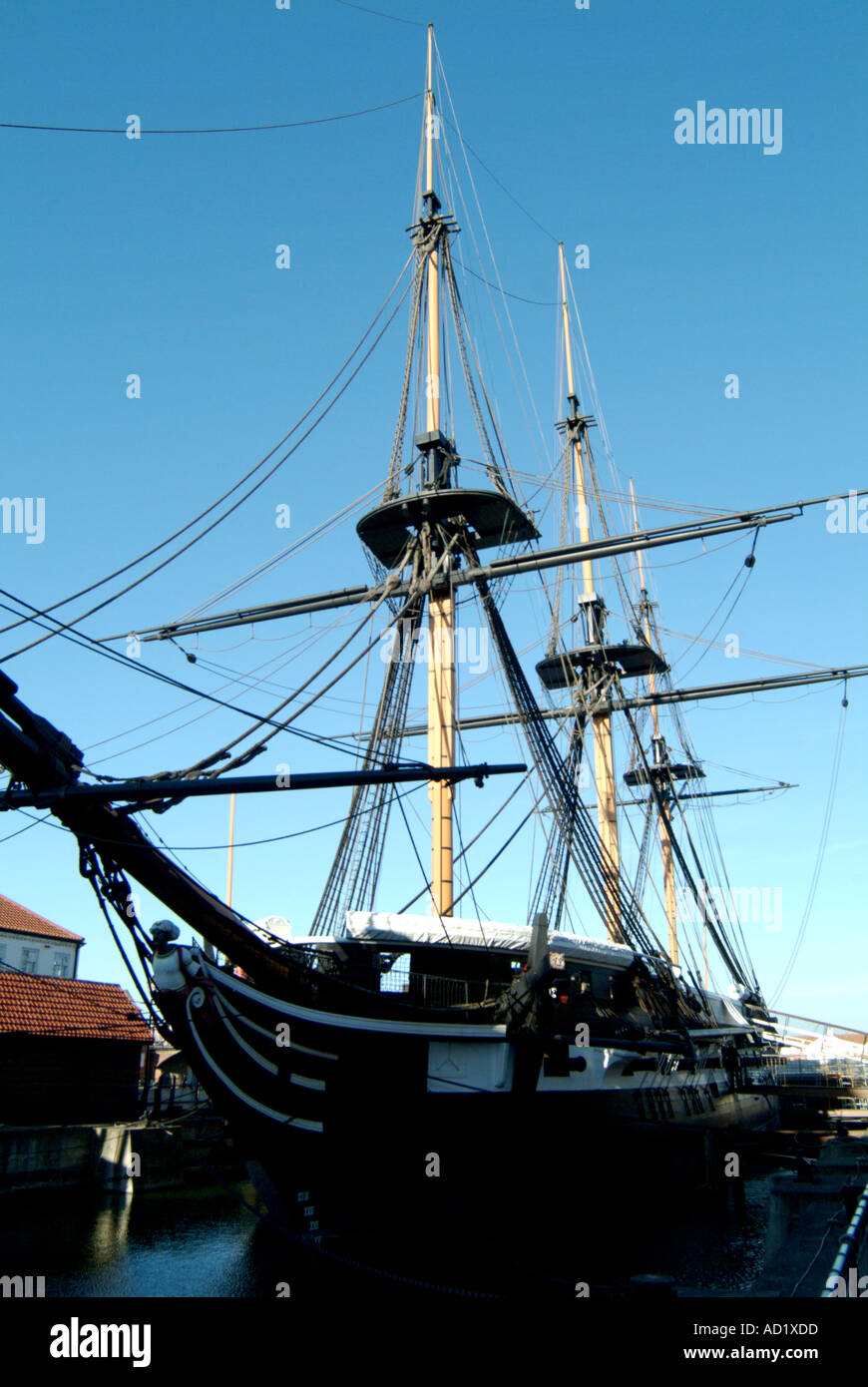 HMS Trincomalee in Hartlepool North Yorkshire Stock Photo - Alamy