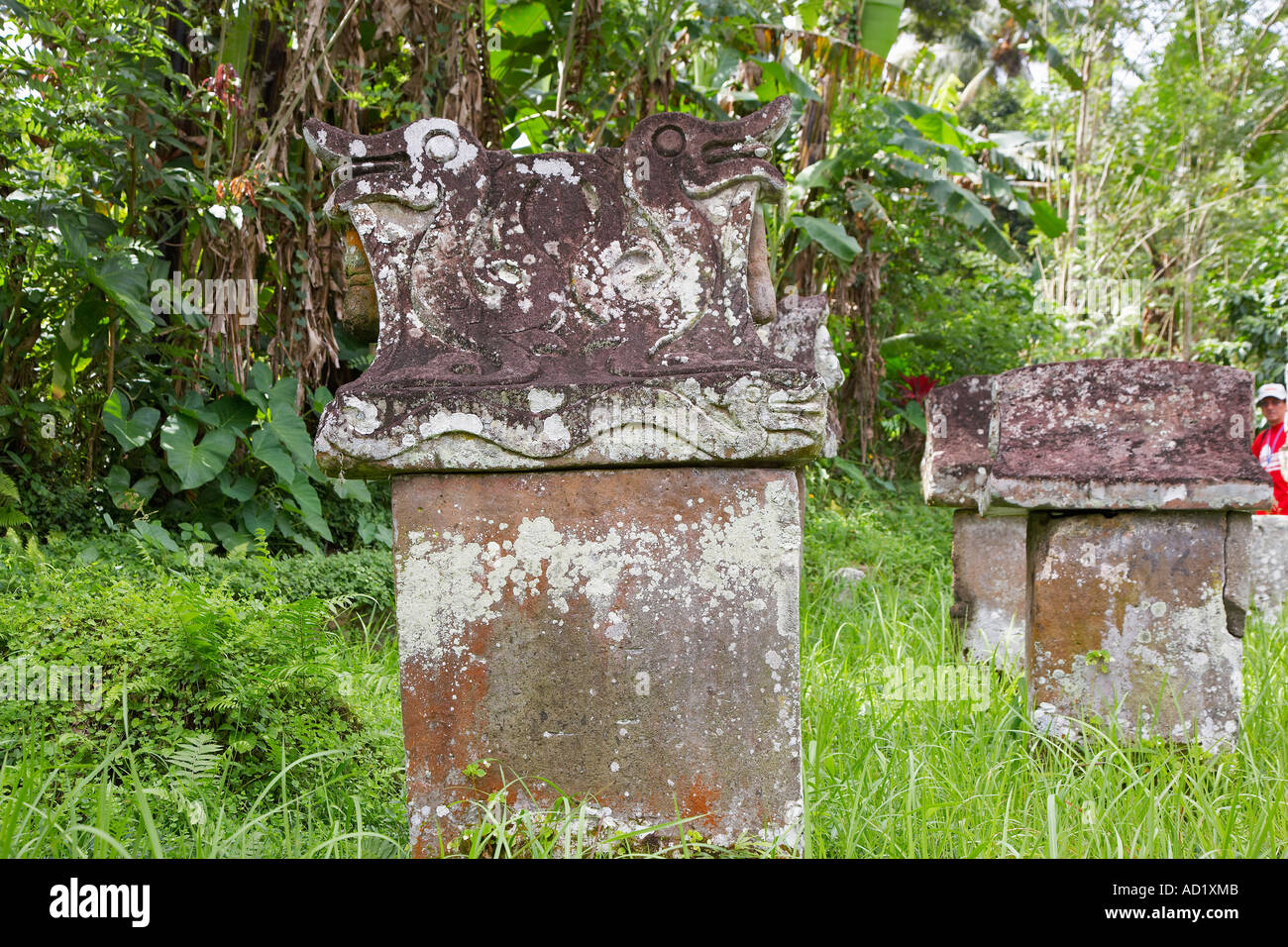Waruga Stone Tombs in a Cemetery in Northern Sulawesi, Indonesia Stock ...