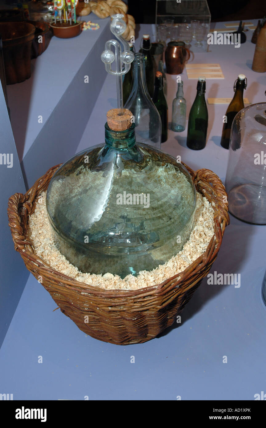 Old type of carboy Stock Photo - Alamy