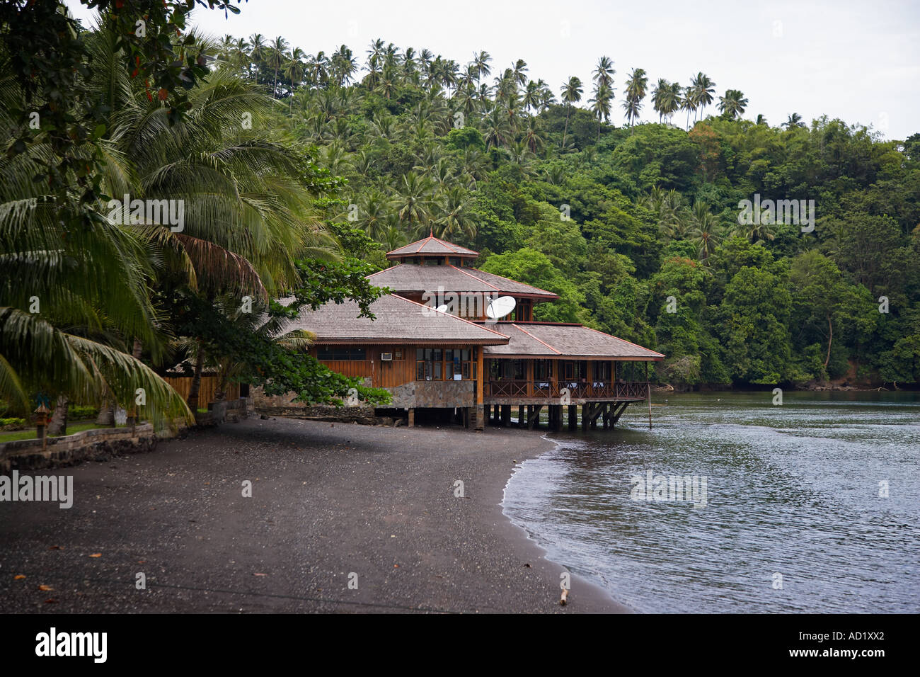 Kungkungan Bay Resort, Lembeh Straits, Sulawesi, Indonesia Stock Photo ...