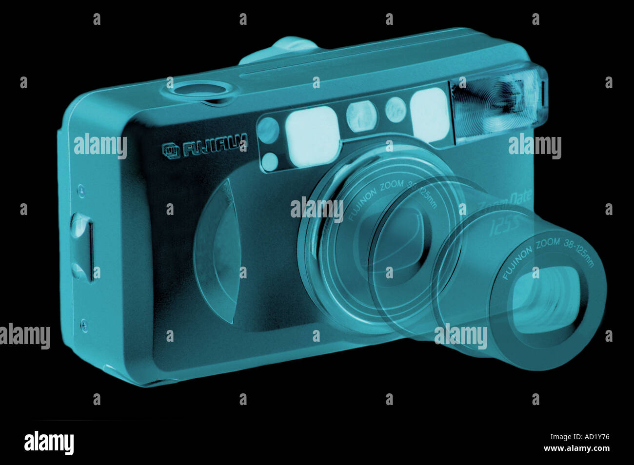 Graphic zoom Fujifilm camera Stock Photo - Alamy