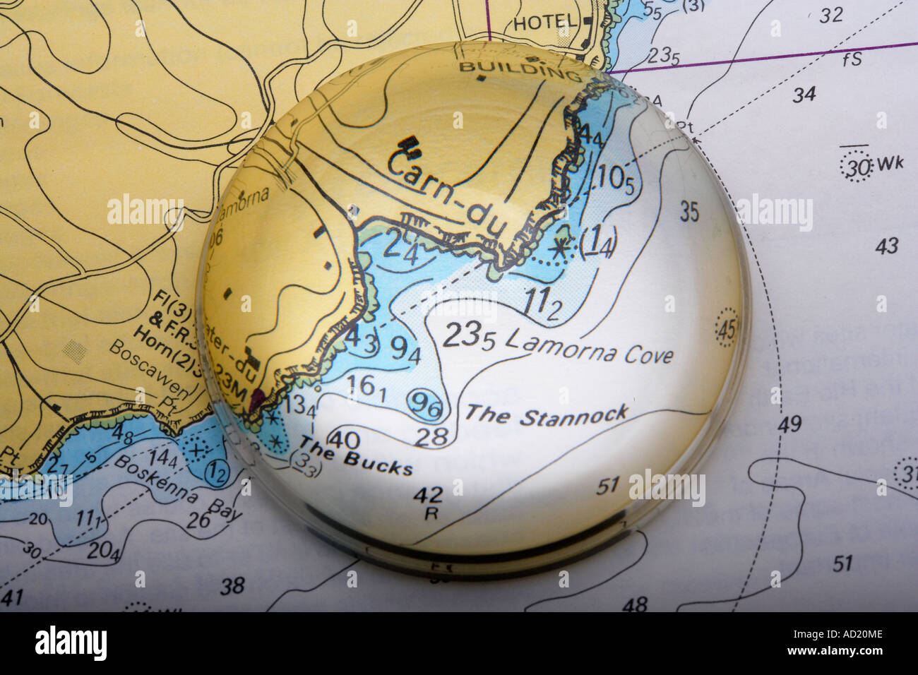 Cove map hi-res stock photography and images - Alamy