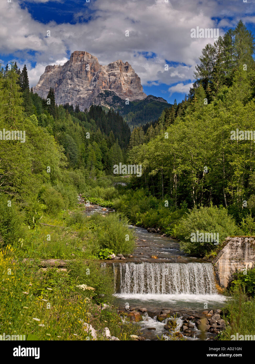 Mount Pelmo, Dolomites, Italy Stock Photo - Alamy