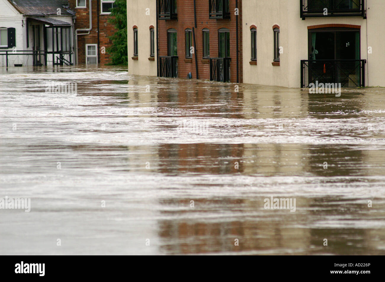 Morpeth flooding september 2008 hi-res stock photography and images - Alamy