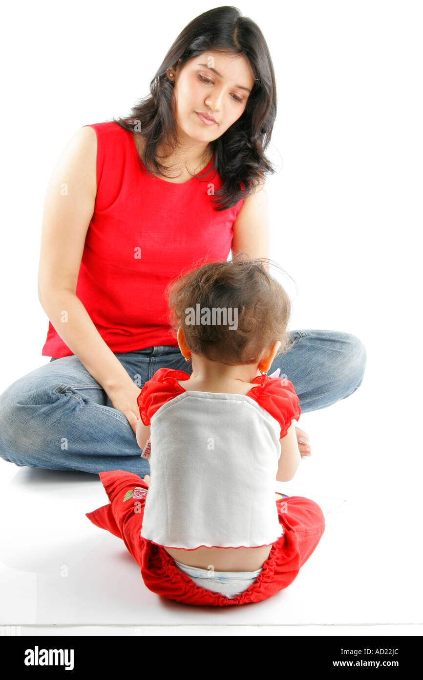 SSK71681 Indian Mother teaching her child Stock Photo - Alamy SSK71681 Indian Mother teaching her child Stock Photo - Alamy