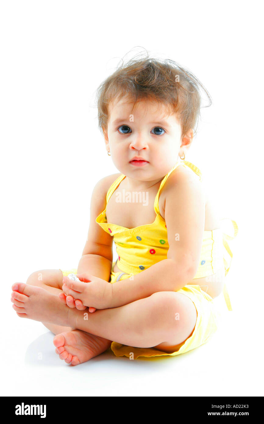 SSK71688 A one and a half year old Indian girl child Model Release ...