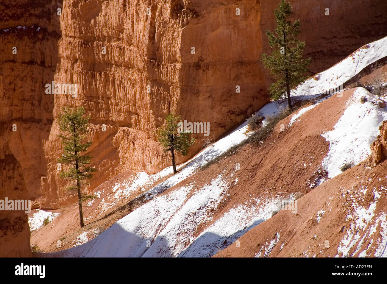 A picture illustrating some of the many of the features of Bryce Canyon ...
