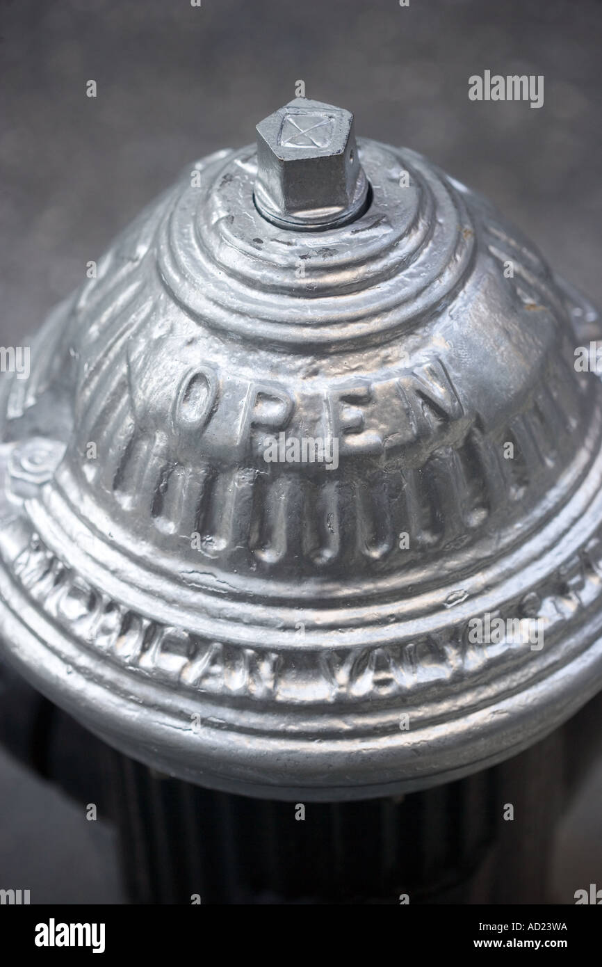 Fire Hydrant Detail New York City Stock Photo - Alamy