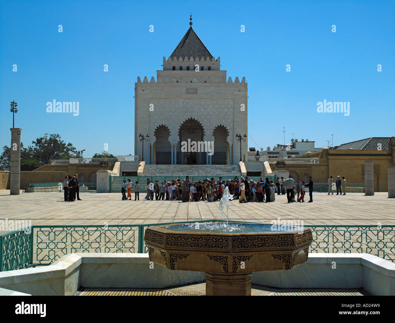 The Mausoleum of Mohammed V, in Rabat, Morocco Stock Photo - Alamy