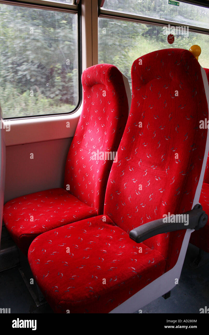 Train seats hi-res stock photography and images - Alamy