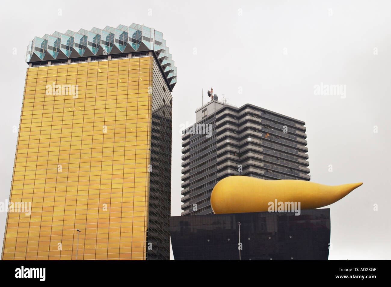 Asahi building design hi-res stock photography and images - Alamy