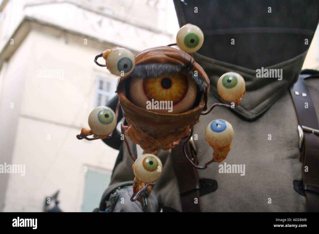 strange alien creature at the arles festival, france Stock Photo - Alamy