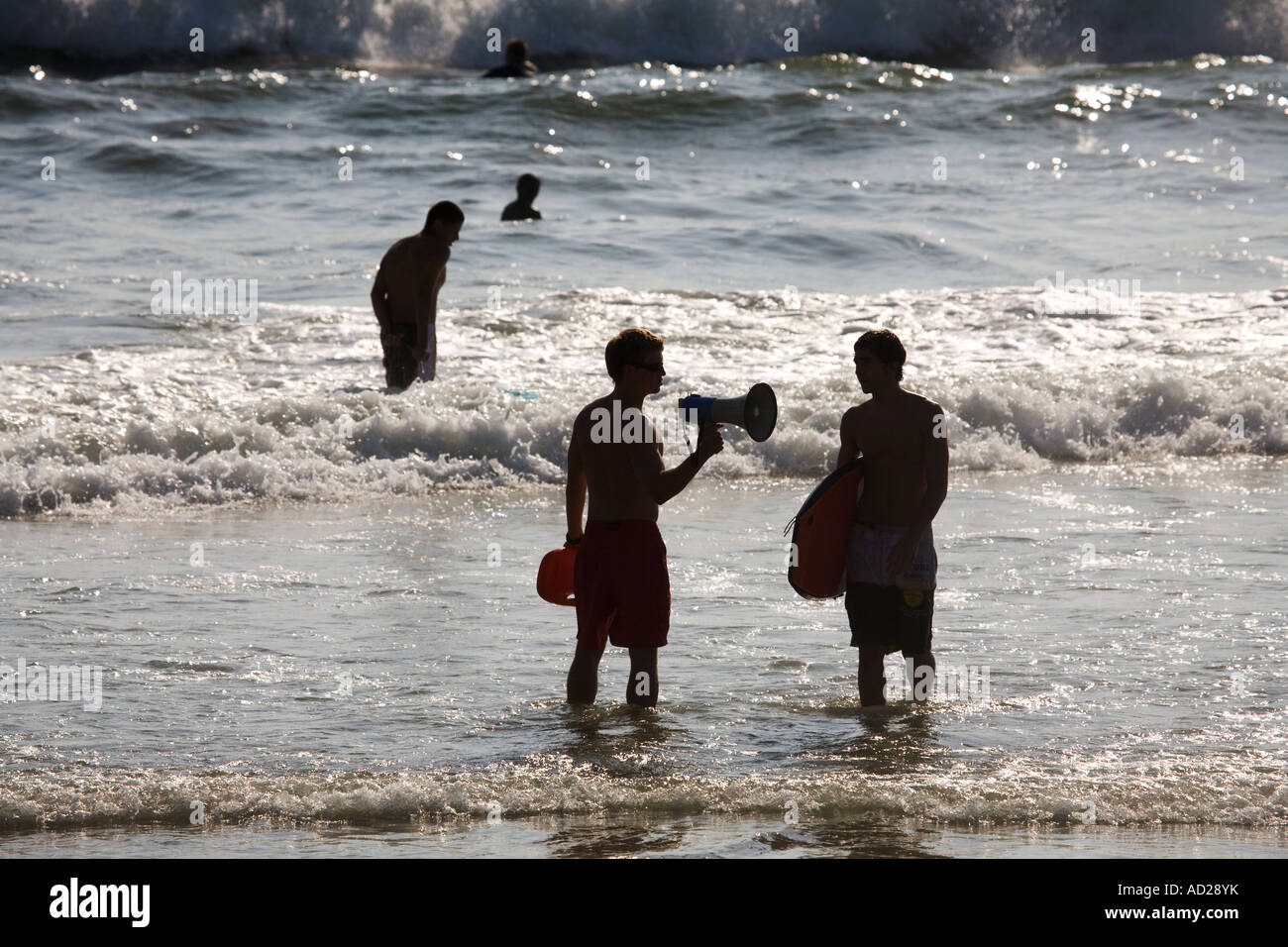 Manhattan beach lifeguard hi-res stock photography and images - Alamy