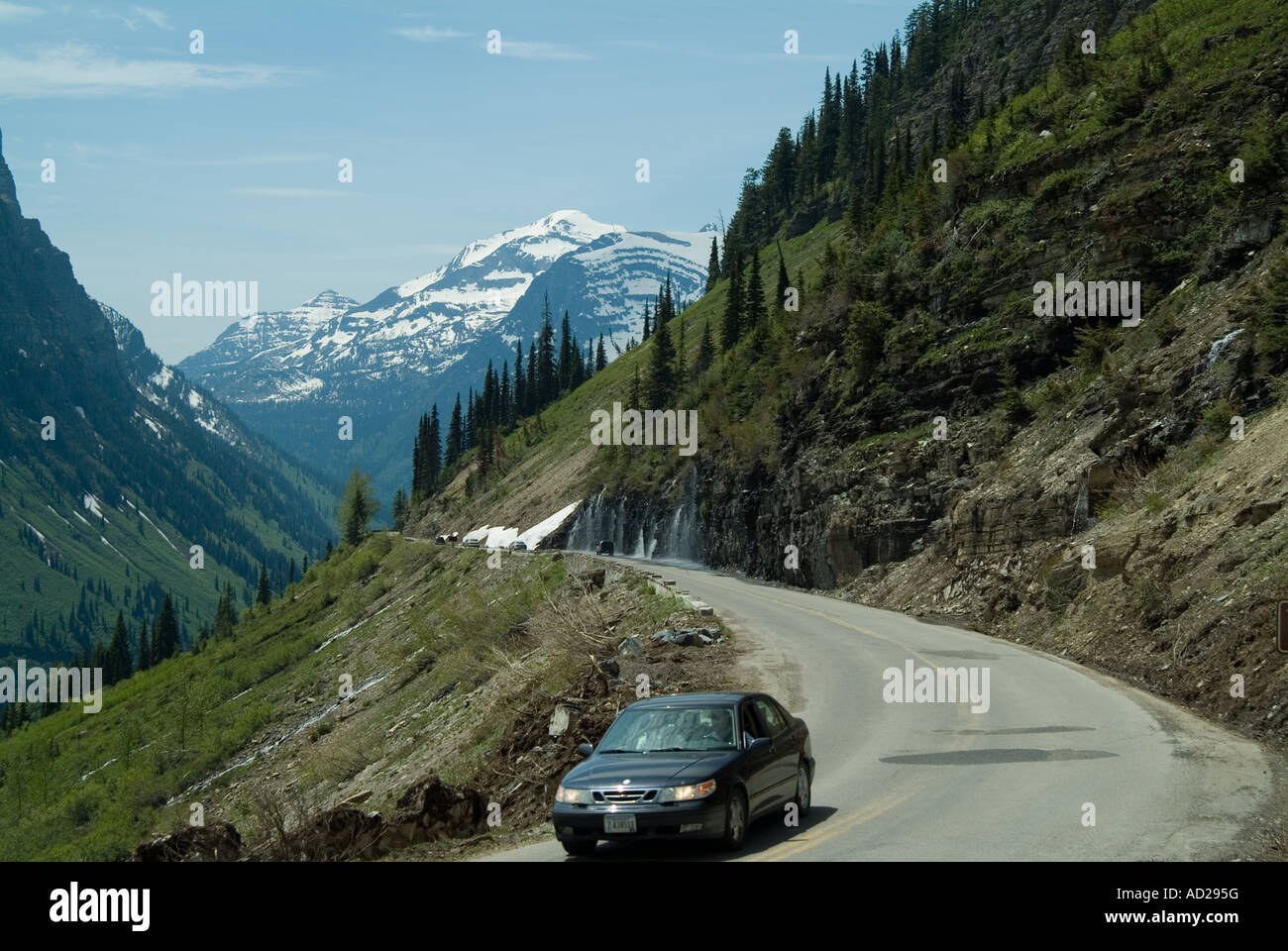 The Going to the Sun Road Stock Photo - Alamy