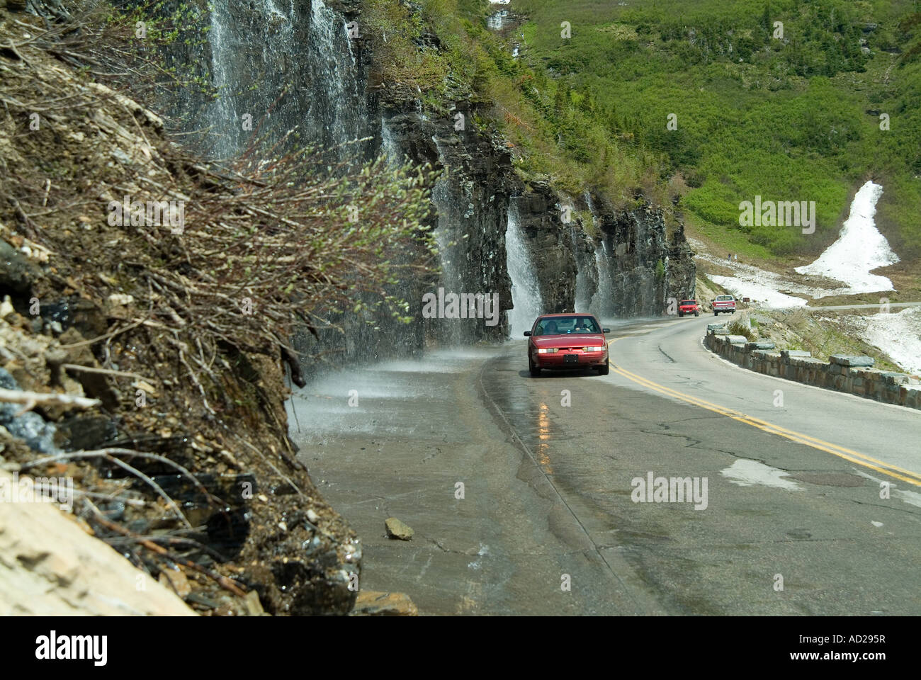 Weeping wall going sun road hi-res stock photography and images - Alamy