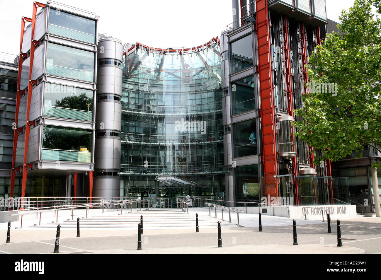 Channel 4 Television building, Horseferry Road, London England Stock ...