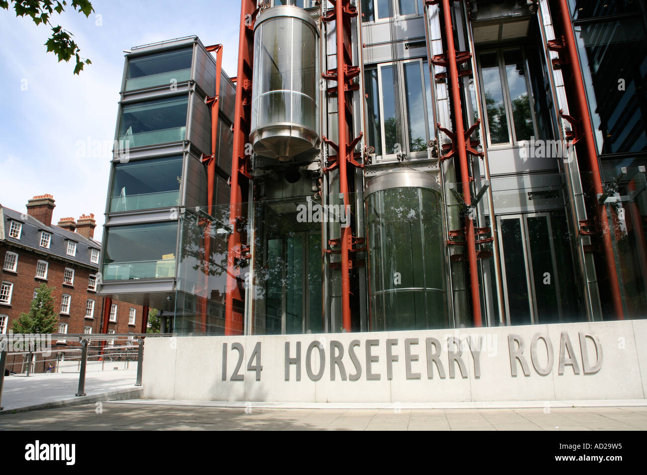 Channel 4 Television building, Horseferry Road, London England Stock ...