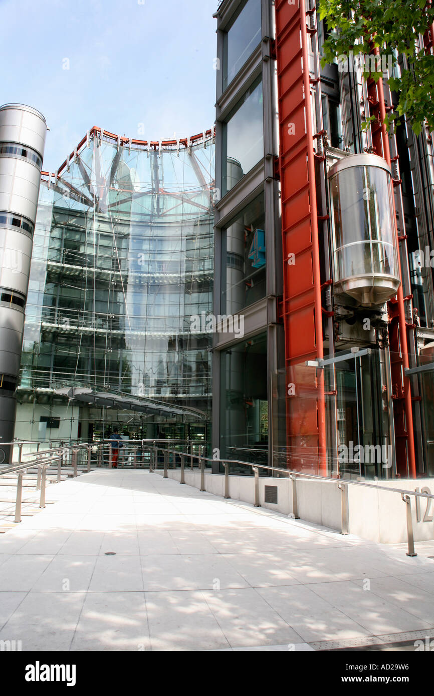 Channel 4 Television building, Horseferry Road, London England Stock ...