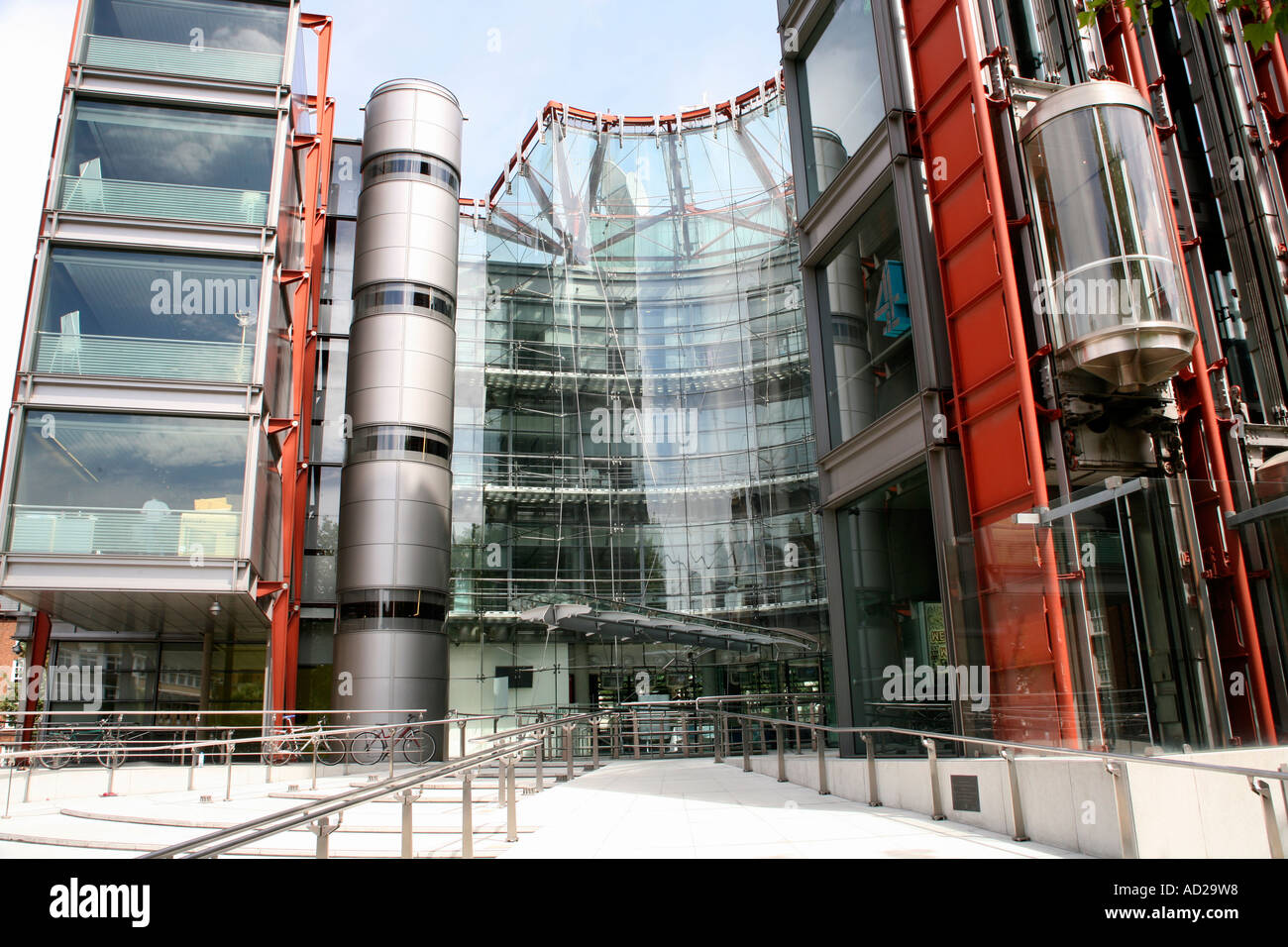 Channel 4 Television building, Horseferry Road, London England Stock ...