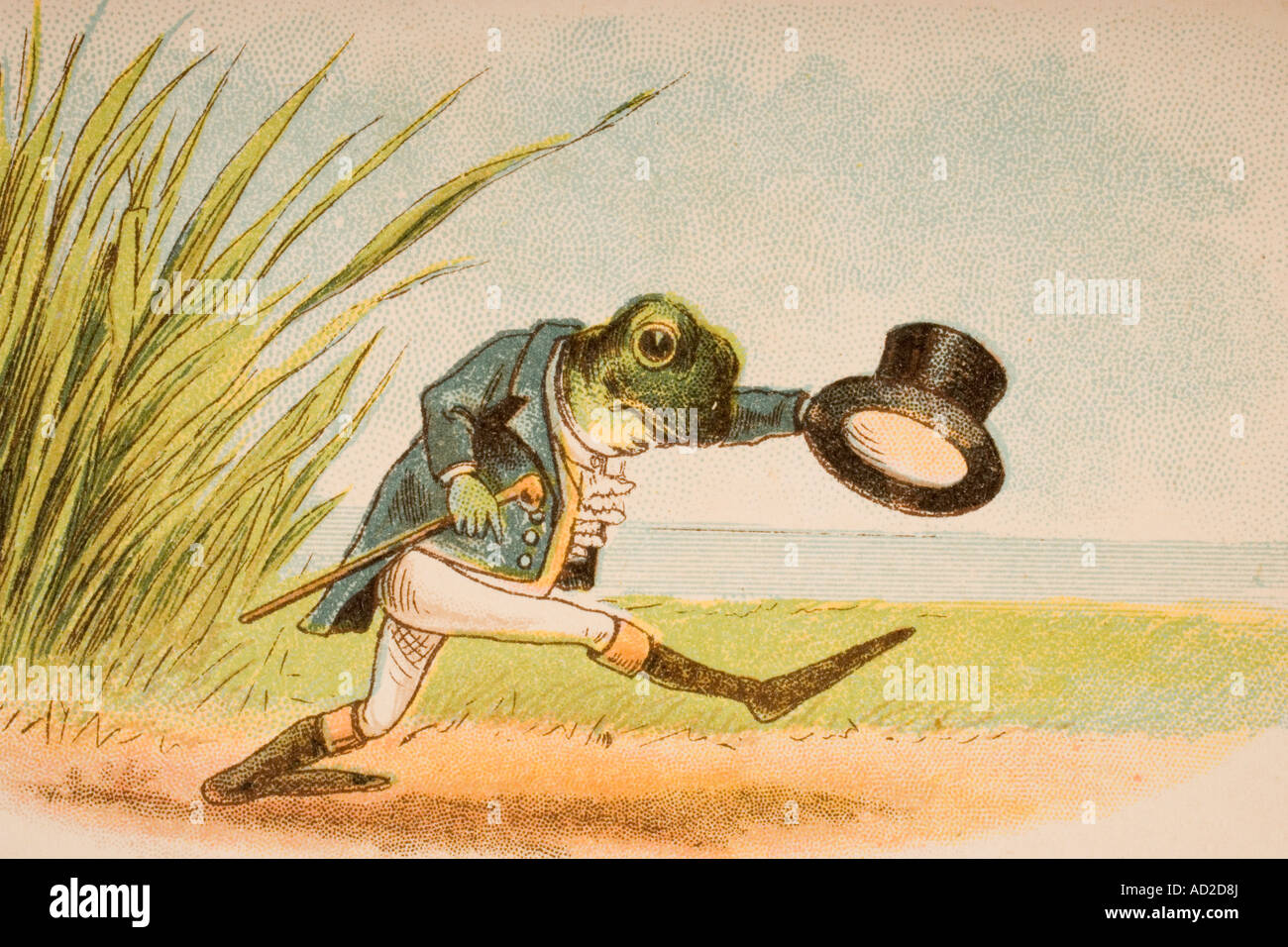 The Frog Who Would A Wooing Go from Old Mother Goose s Rhymes and Tales ...