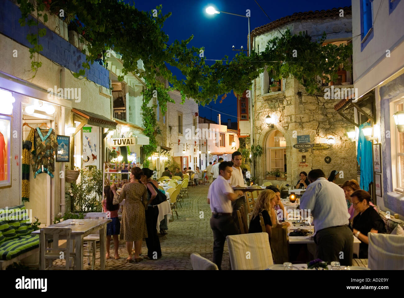 Alacati turkey restaurant hi-res stock photography and images - Alamy