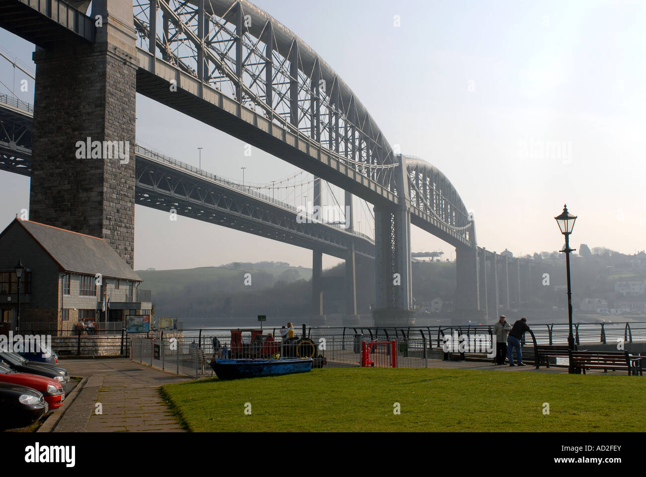 Tamar Bridge, Plymouth, Devon Stock Photo - Alamy