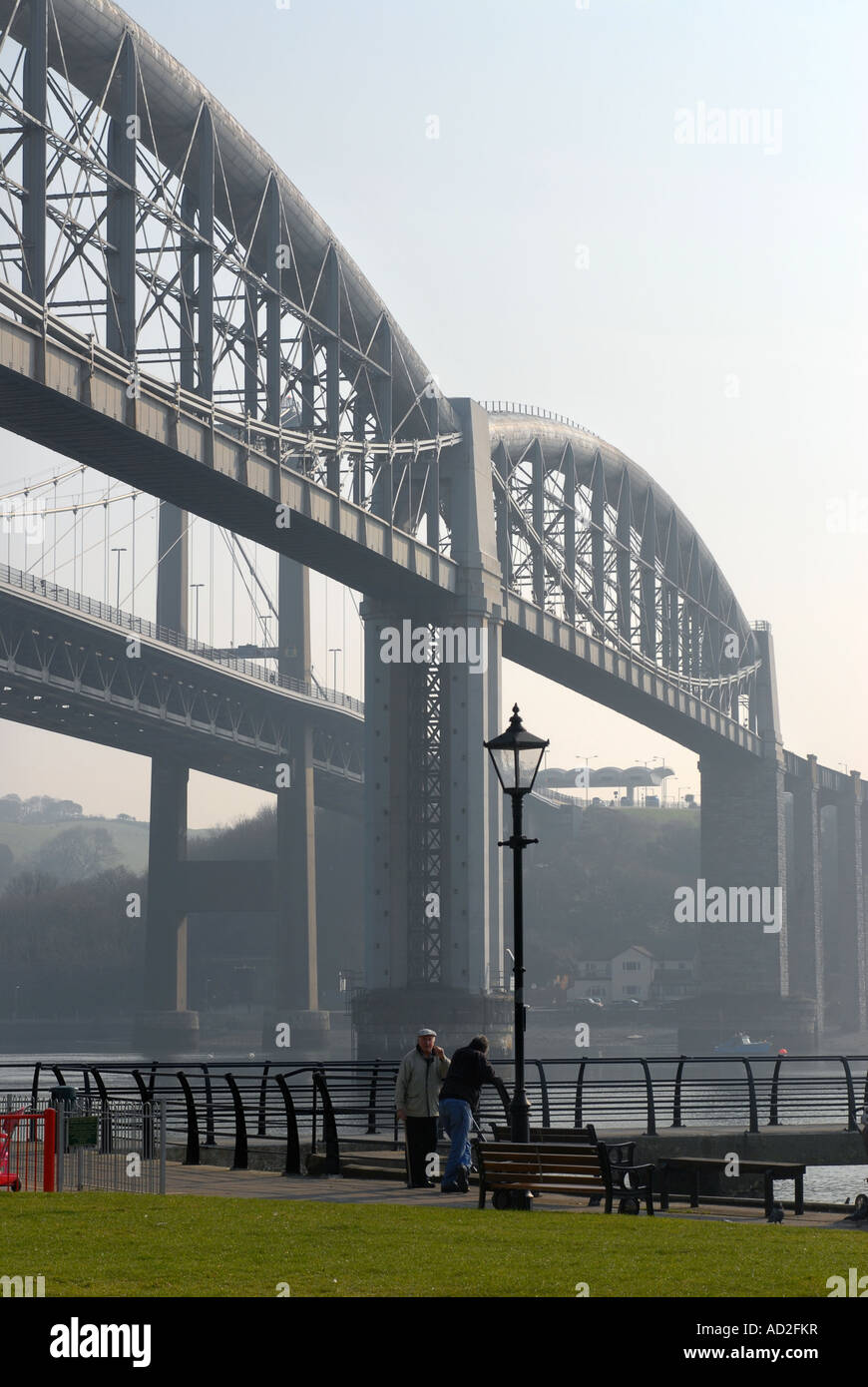 Tamar Bridge, Plymouth, Devon Stock Photo - Alamy