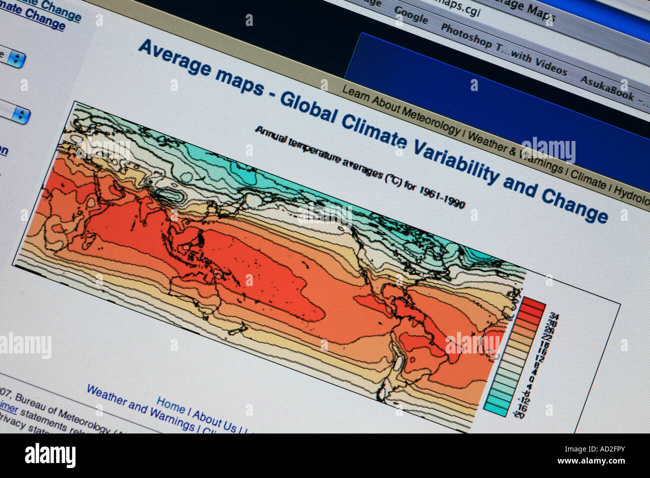 Climate maps hi-res stock photography and images - Alamy