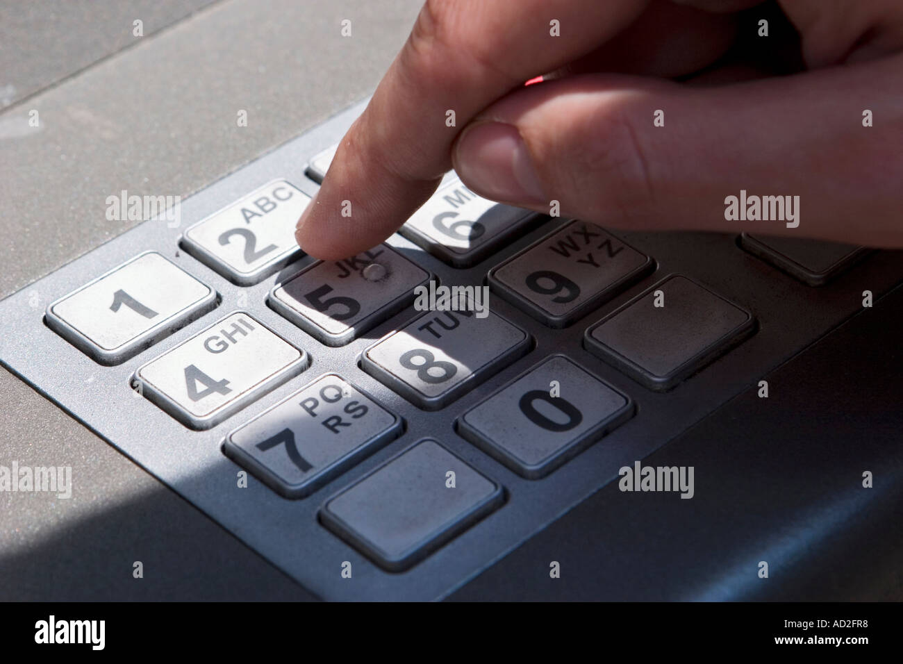 Keying in number hi-res stock photography and images - Alamy