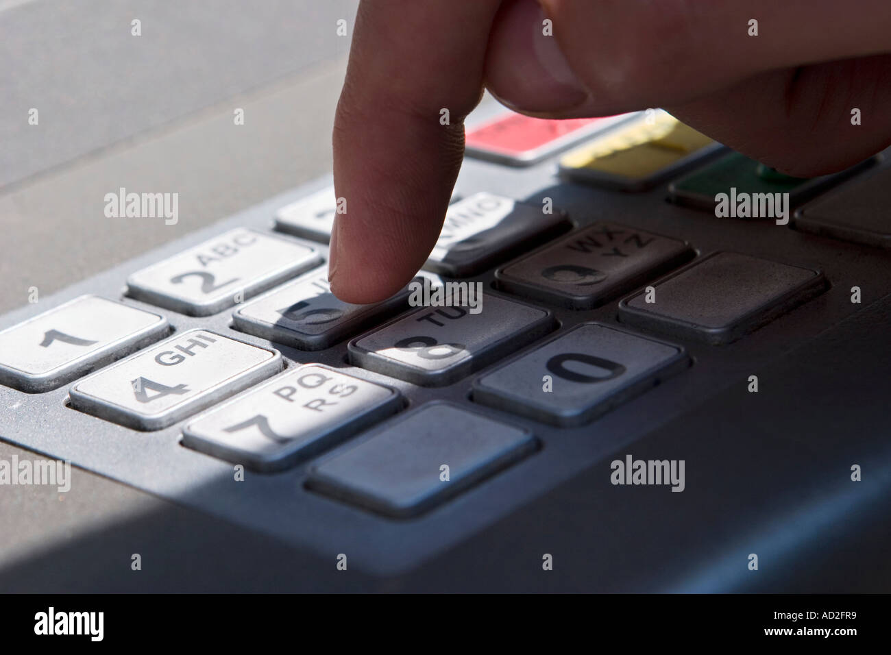 Keying in number hi-res stock photography and images - Alamy
