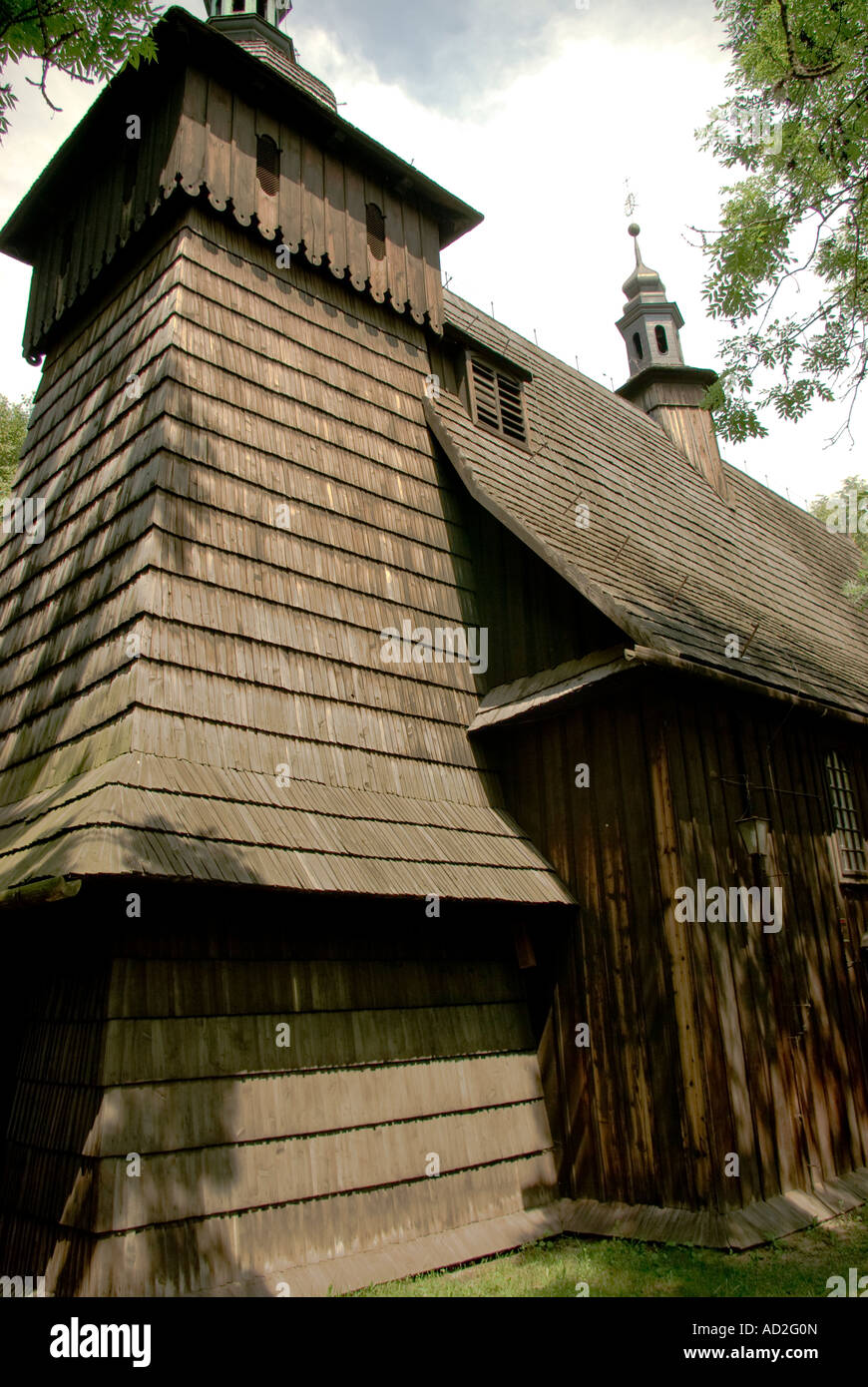 Wooden gothic architecture hi-res stock photography and images - Alamy