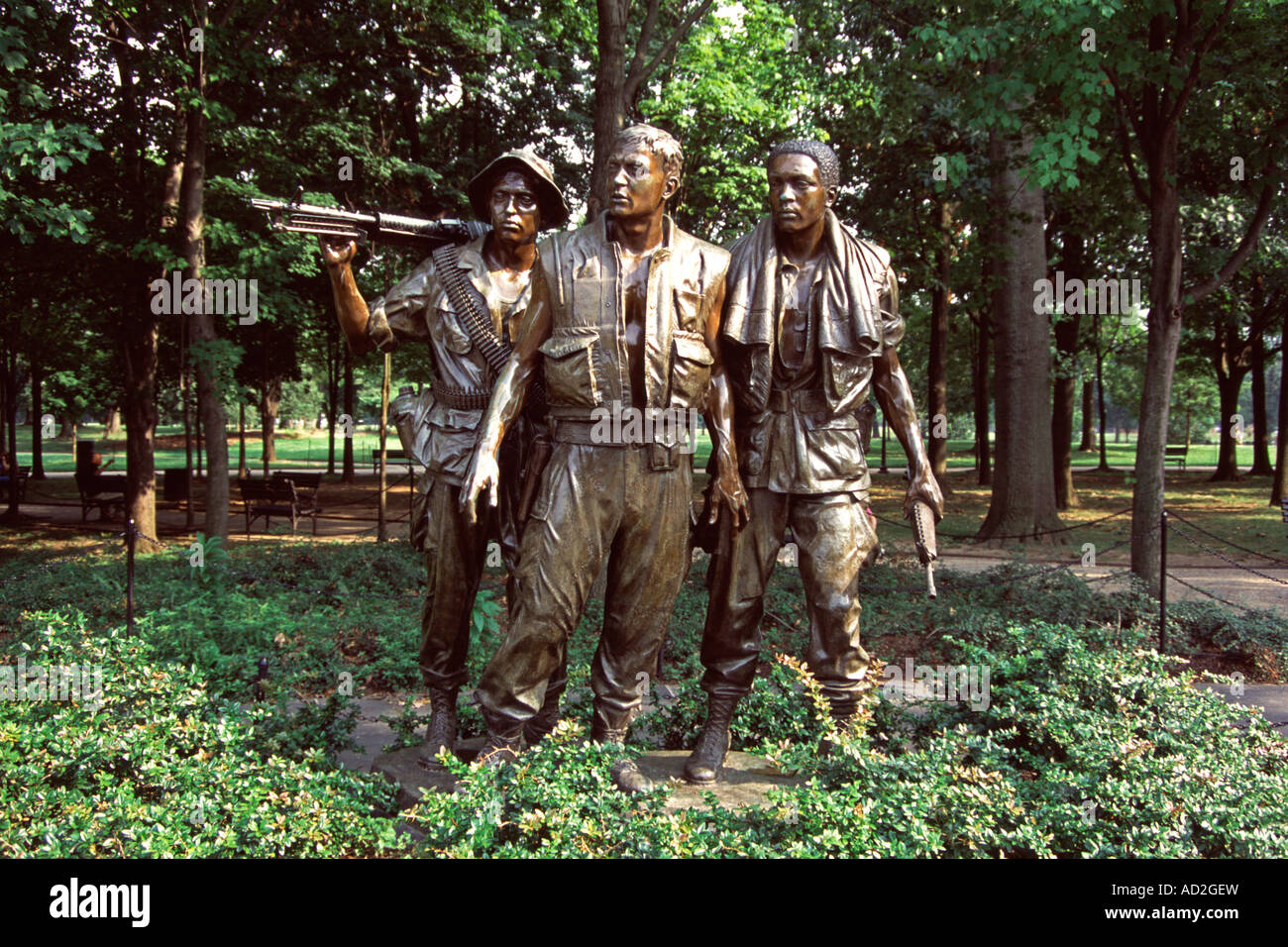 Statue of The Three Soldiers, also The Three Servicemen, Vietnam ...