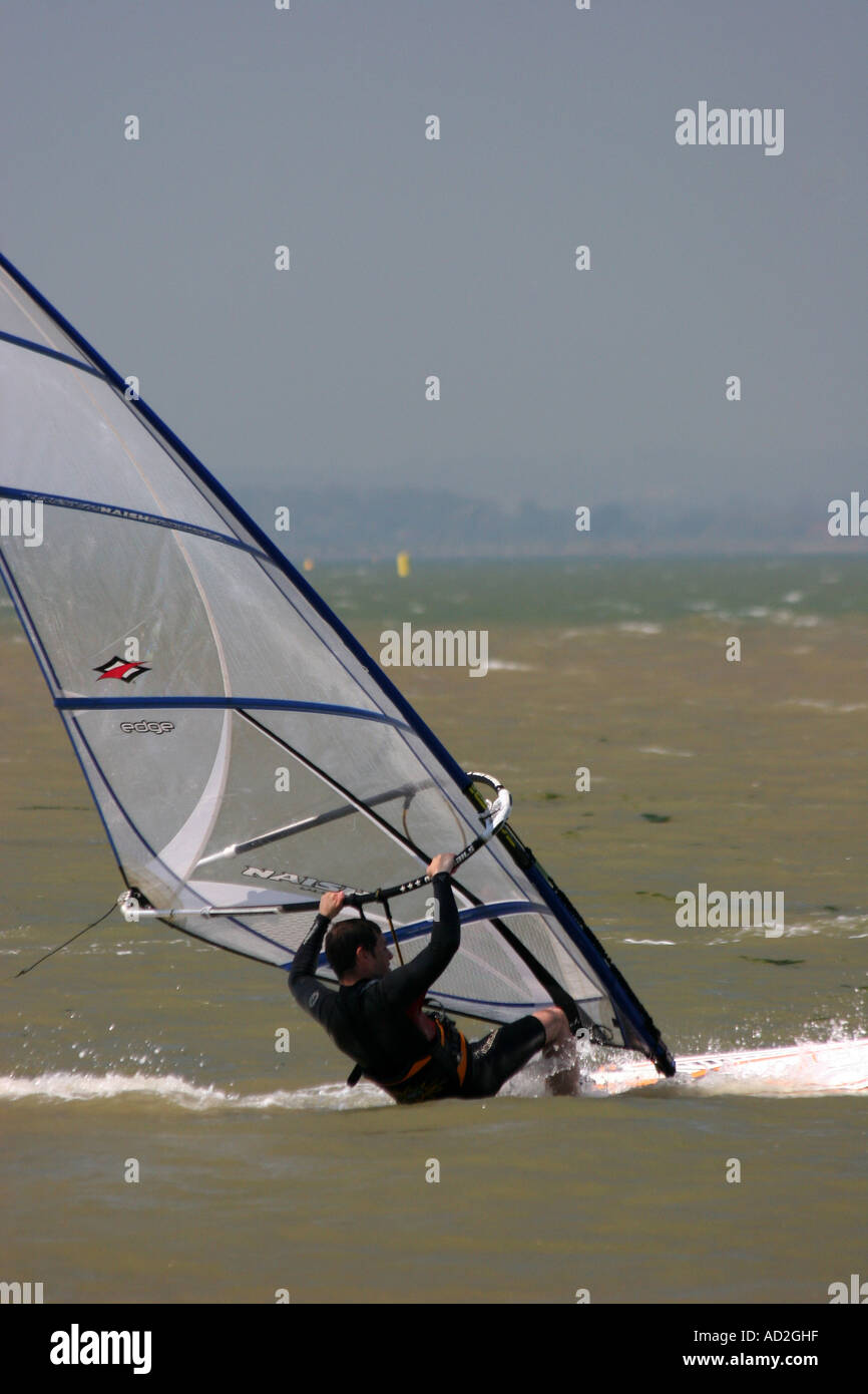Nearly over in the surf Stock Photo - Alamy