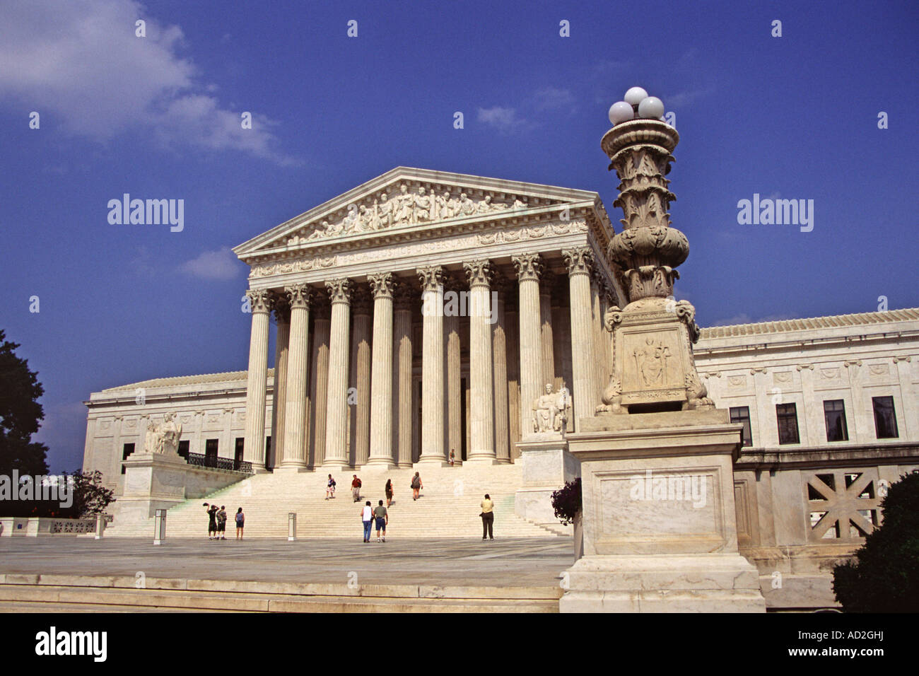 United States Supreme Court building, Washington, DC, USA Stock Photo ...